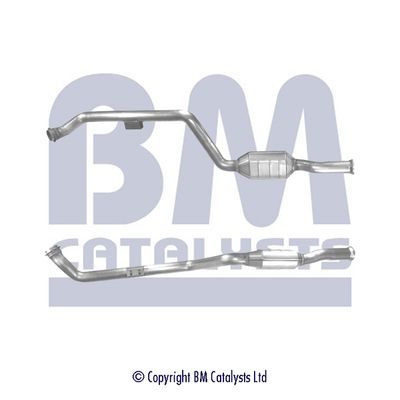 BM Catalysts BM80198H Catalytic Converter Rear Fits Mercedes-Benz E ...