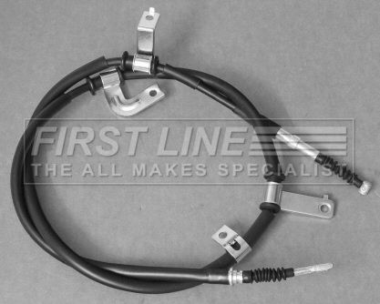 FIRST LINE FKB3471 Parking Brake Cable Pull Rear Left Fits Hyundai ...