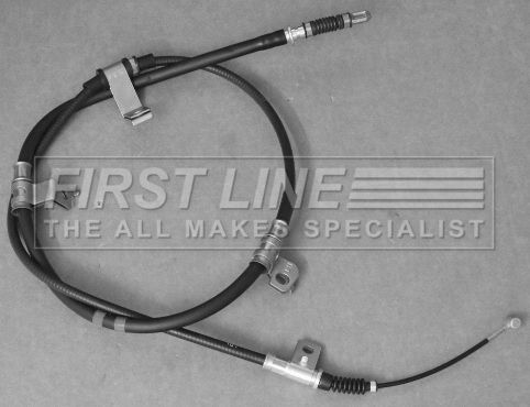 FIRST LINE FKB3589 Parking Brake Cable Pull Rear Left Fits Hyundai H-1 ...