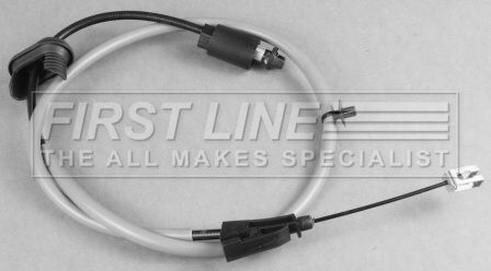 FIRST LINE FKB6004 Parking Brake Cable Pull Front Braking Fits Peugeot ...